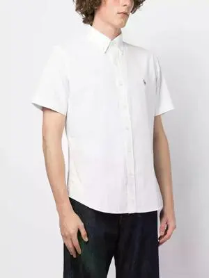 Polo Ralph Lauren Polo Pony-embroidered Cotton Shirt - White