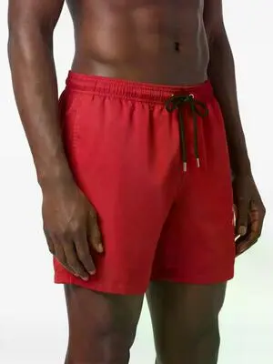 Philipp Plein Logo-print Swim Shorts - Red