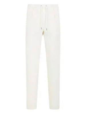 Ralph Lauren Purple Label Straight-leg Trousers - Neutrals