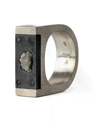PARTS OF FOUR Plate Diamond Single Ring