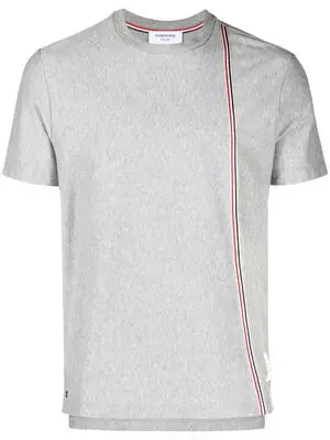Thom Browne Rwb Stripe Cotton T-shirt