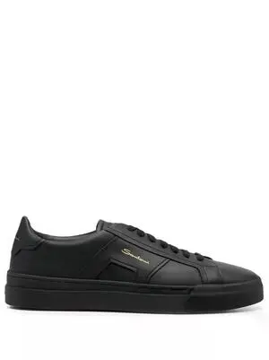 Santoni Calf Leather Low-top Sneakers