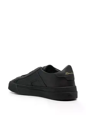 Santoni Calf Leather Low-top Sneakers