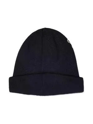 Comme Des Garçons Embroidered Logo Beanie