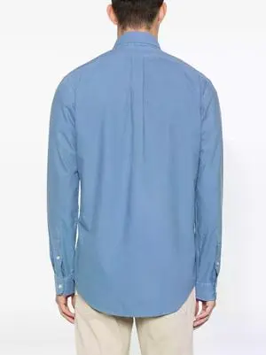 Polo Ralph Lauren Polo Pony-embroidered Shirt - Blue