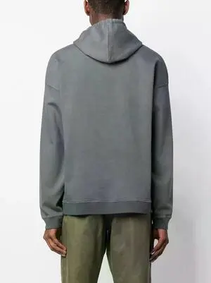 Dsquared2 Embroidered Logo Cotton-lyocell Blend Hoodie