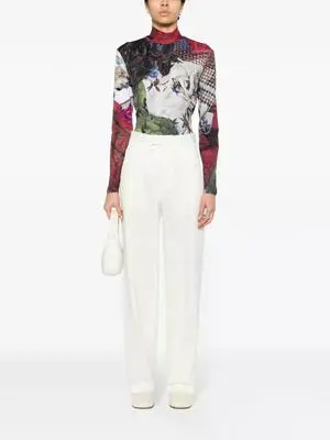 MAISON MARGIELA High-waist Tailored Trousers