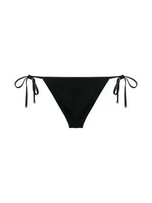 Dolce & Gabbana Dolce & Gabbana Logo-Tag Bikini Bottoms Black