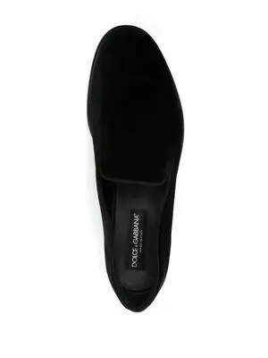 Dolce & Gabbana Velvet Loafers