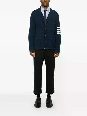 Thom Browne Cardigan With Signature Stripes