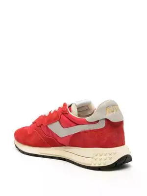 AUTRY Reelwind Suede Sneakers - Red