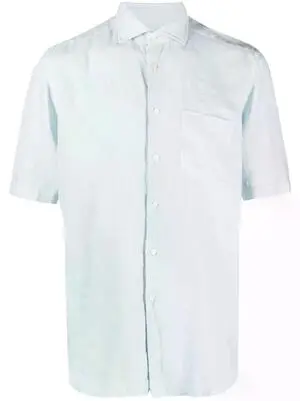 XACUS Short-sleeve Linen Shirt