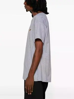 Bally Logo-print Mélange Cotton T-shirt