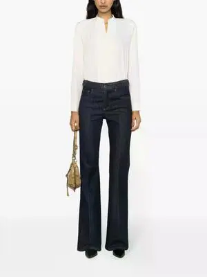 Ralph Lauren Heiberly Crepe Shirt - Neutrals