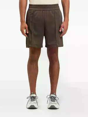 Palm Angels Logo Track Shorts - Brown
