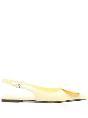Jacquemus Duelo Slingback Pumps - Yellow