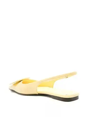 Jacquemus Duelo Slingback Pumps - Yellow