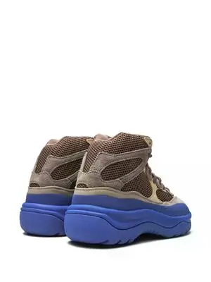 ADIDAS X YEEZY Taupe Blue Desert Boots - Brown