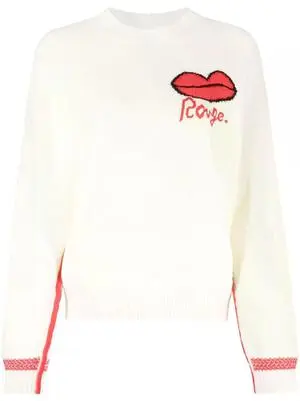 Sonia Rykiel Paris Crew Neck Jumper - Neutrals