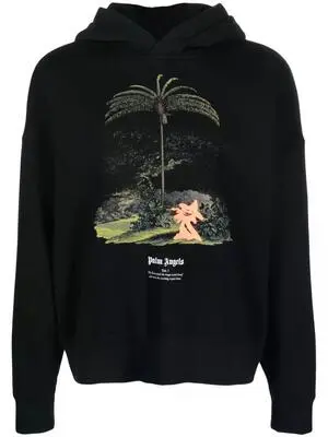 Palm Angels Enzo From The Tropics Hoodie - Black