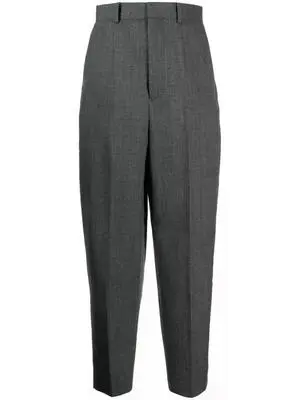 ENFOLD Pressed Crease Wool Tailored Trousers