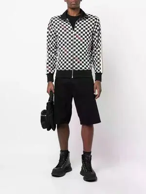 Palm Angels Damier-print Track Jacket