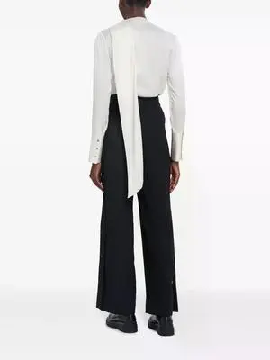 Ports 1961 Draped Silk Blouse