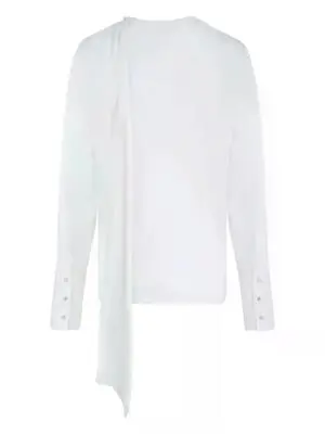 Ports 1961 Draped Silk Blouse