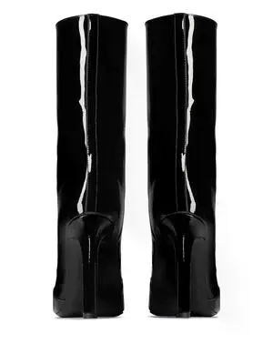 Saint Laurent Square-toe High-heel Boots