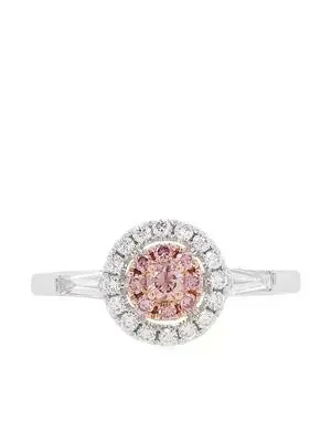 HYT JEWELRY 18k White Gold Diamond Engagement Ring