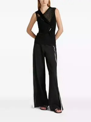 Ports 1961 Open Knit Sleeveless Top