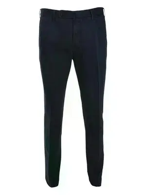 SLOWEAR Logo-patch Tailored Trousers - Blue