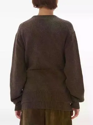 JW Anderson Tie-front Knit Sweater