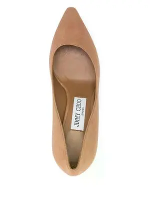 JIMMY CHOO 85mm Romy Pumps - Neutrals