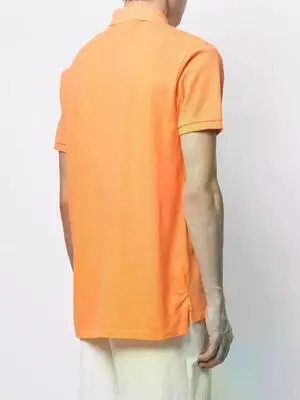 Polo Ralph Lauren Piqué Embroidered Polo Shirt - Orange