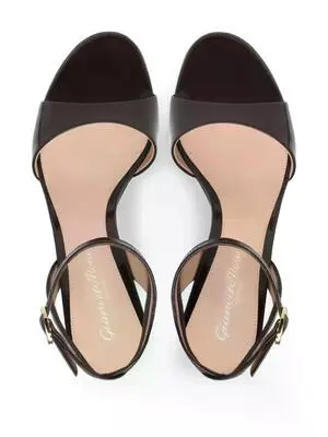 GIANVITO ROSSI Nancy Platform Sandals - Red