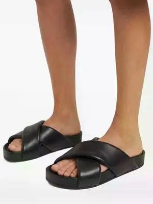 JIL SANDER Crossover-strap Leather Sandals