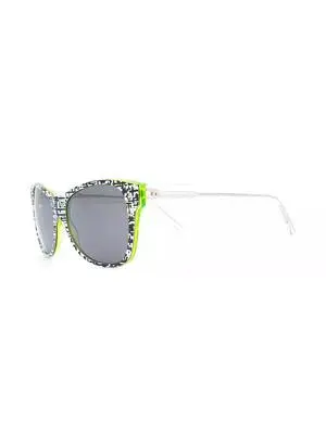 CUTLER & GROSS Square Frame Sunglasses - Black