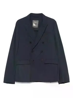 Herno Double-breasted Blazer - Blue