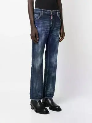 Dsquared2 Low-rise Straight-leg Jeans