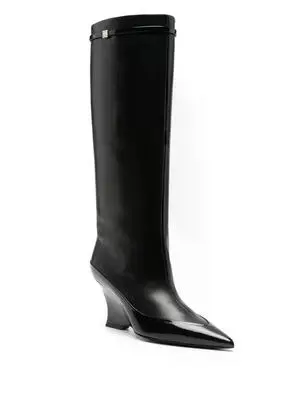 Givenchy Raven 80mm Wedge High Heel Boots