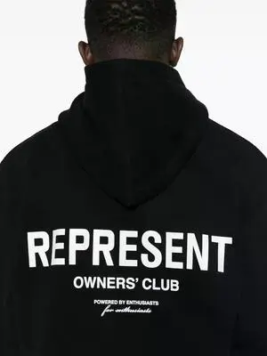 REPRESENT Owners Club Hoodie - Black