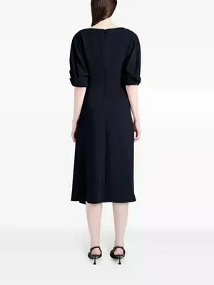 Proenza Schouler Maisie Draped Dress - Black