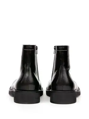 MAISON MARGIELA Leather Ankle Boots