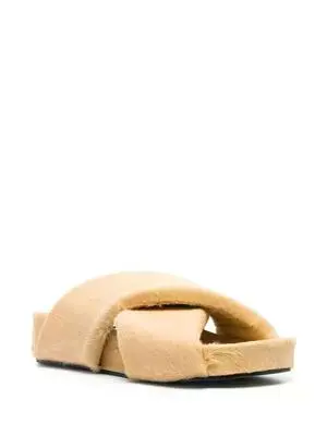 JIL SANDER Crossover Strap Detail Sandals