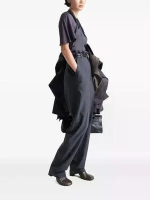 LEMAIRE Dropped Crotch Pleated Trousers