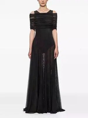 ATU BODY COUTURE Mesh Maxi Dress