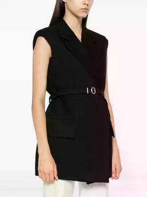 JIL SANDER Sleeveless Wool Coat