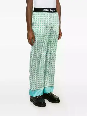 Palm Angels Monogram-print Trousers