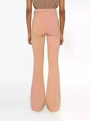 Elisabetta Franchi Bow-detailing Trousers - Neutrals